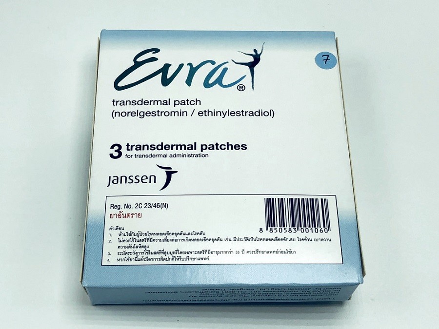 MIẾNG DÁN TRÁNH THAI EVRA TRANSDERMAL PATCH THÁI LAN - SẢN PHẨM TỐT ...