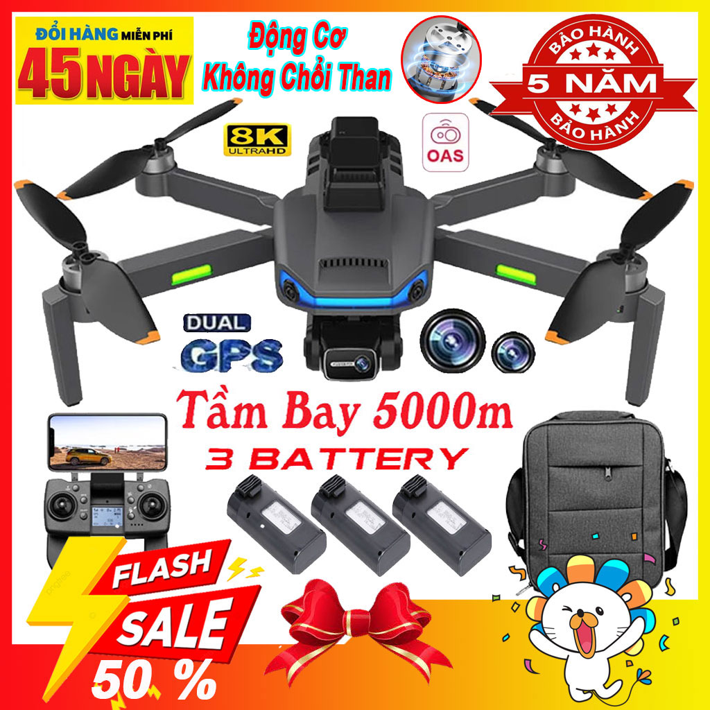Flycam máy bay flycam giá rẻ kèm 3 Pin Flycam điều khiển từ xa S89 ...