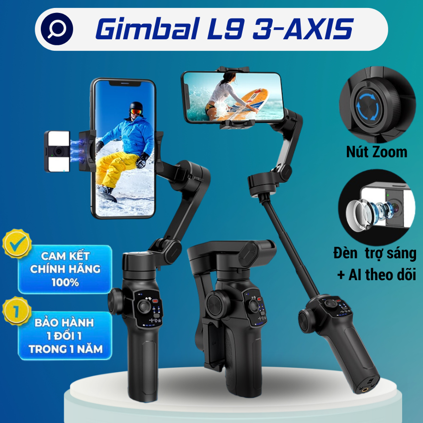 Tay cầm gimbal go pro camera hành trình Hohem Isteary Pro 4 Gimball chống rung hỗ trợ quay phim ...