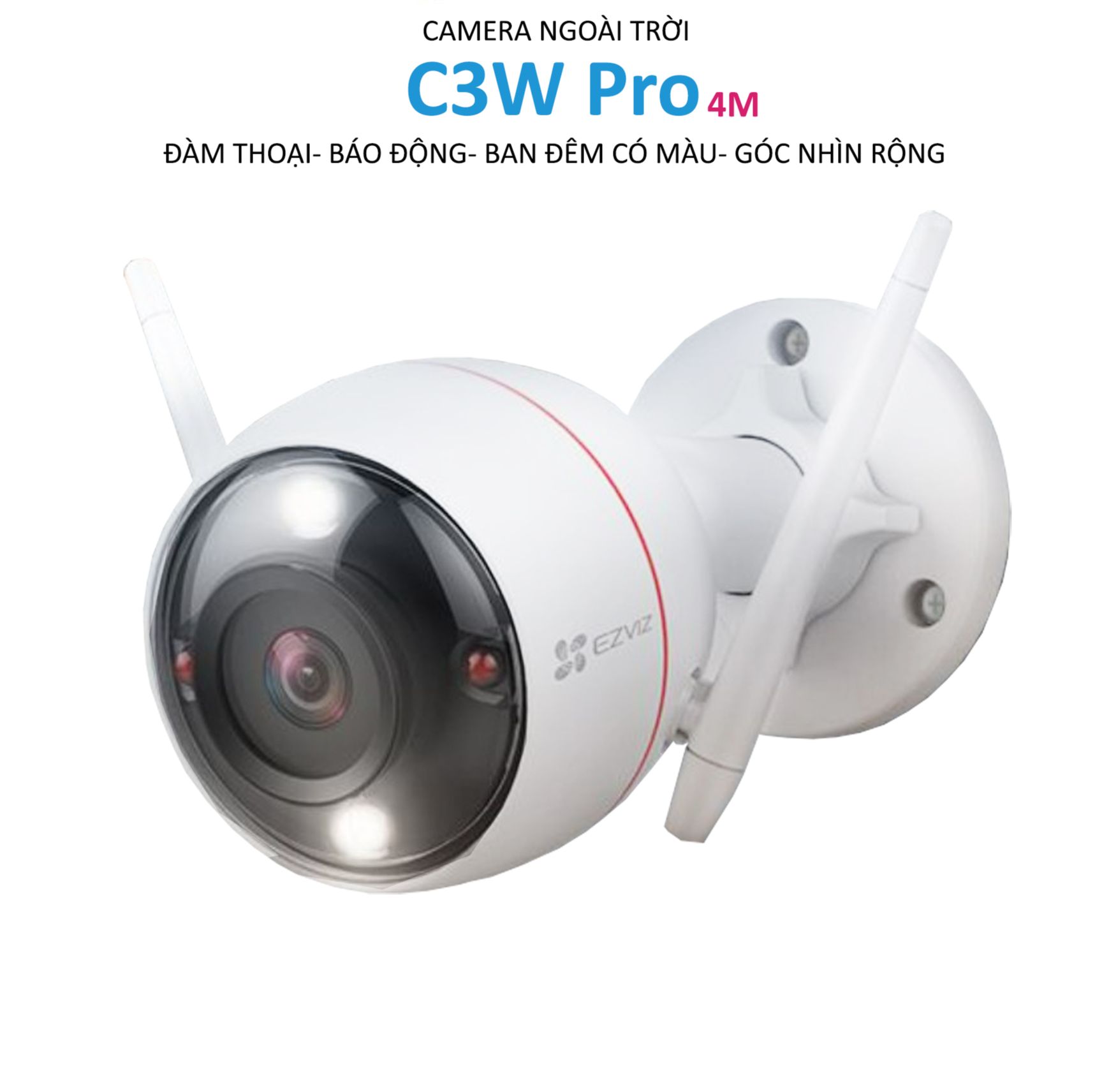 Camera IPWifi EZVIZ TY1 - Độ Phân Giải 4MP Xoay 360 Độ Đàm Thoại 2 Chiều Hồng Ngoại 10M Cảnh Báo ...