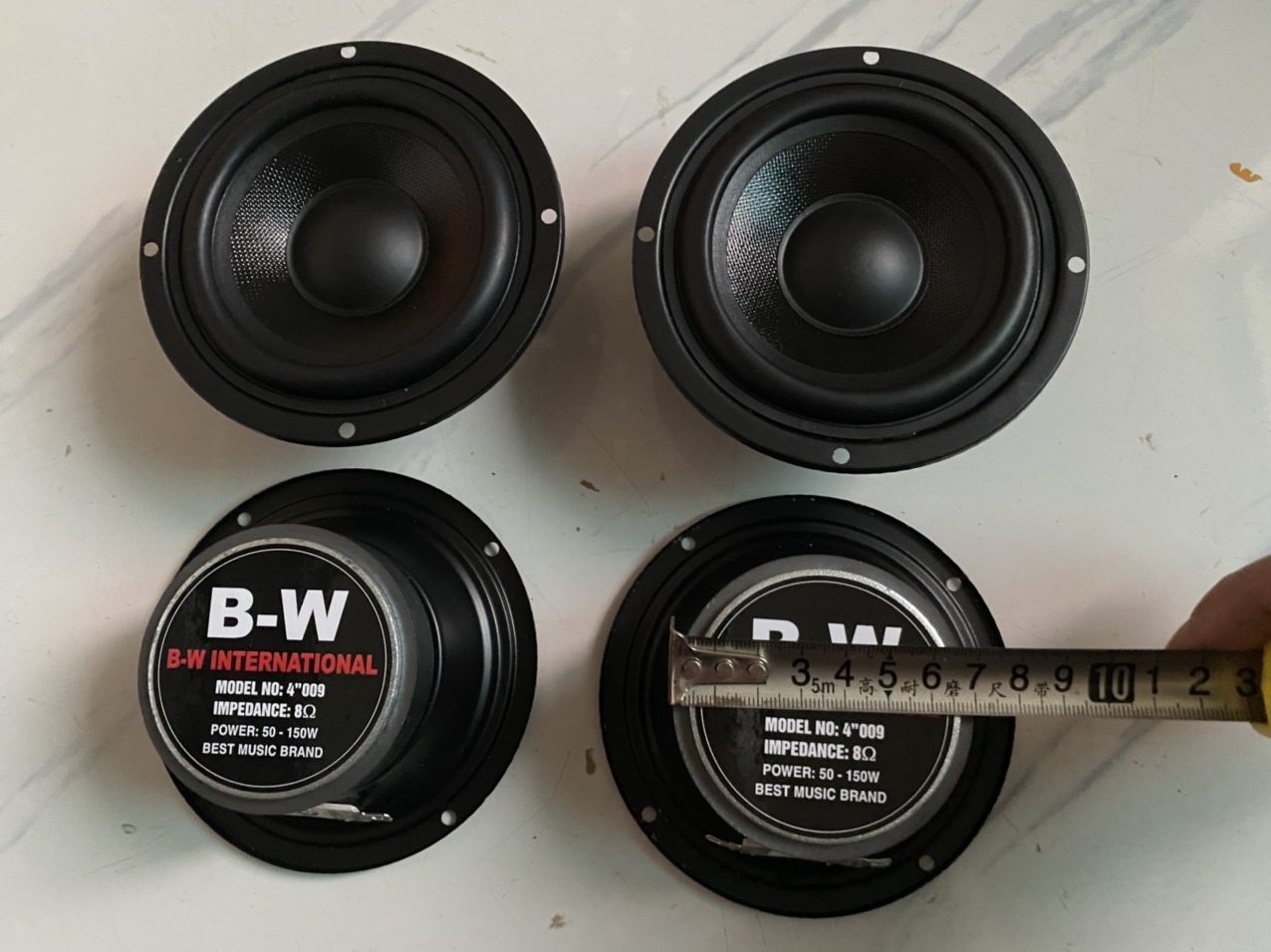 Loa mid trung 10cm B-W từ 70 toàn vành 11.5cm hàng nhập khẩu - Loa trung cao cấp - Loa trung kín ...