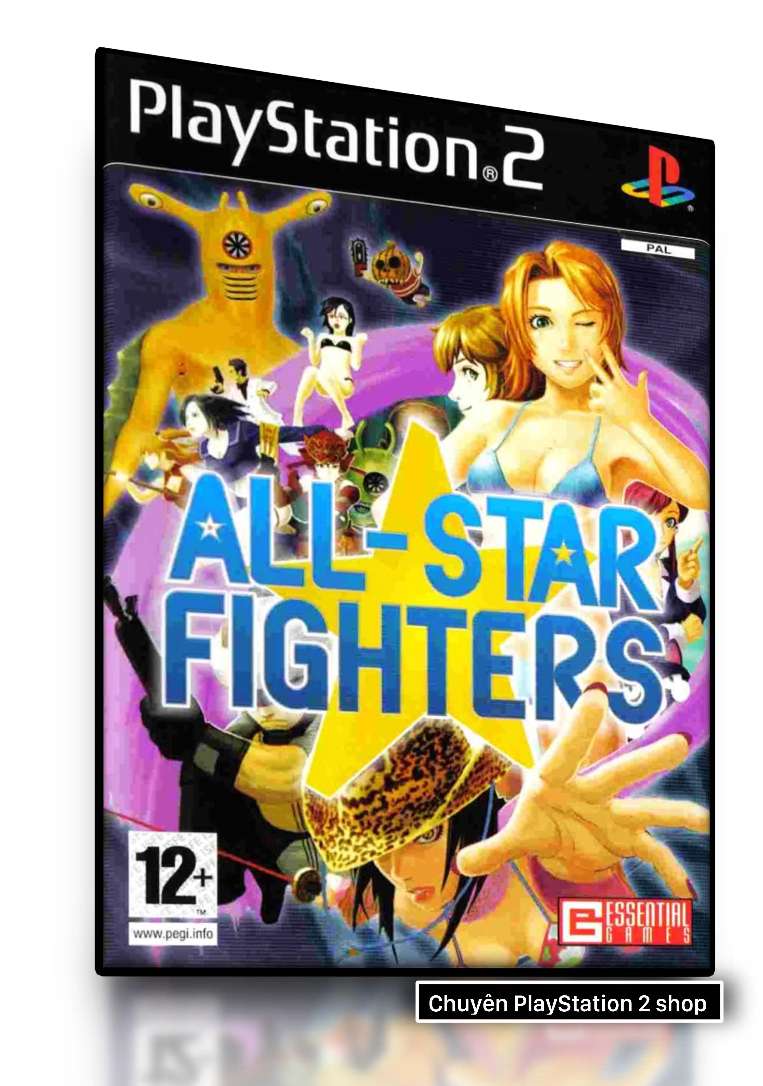 Đĩa game PS2, All-Star Fighters (Đối kháng) cho máy game PS2 | Lazada.vn