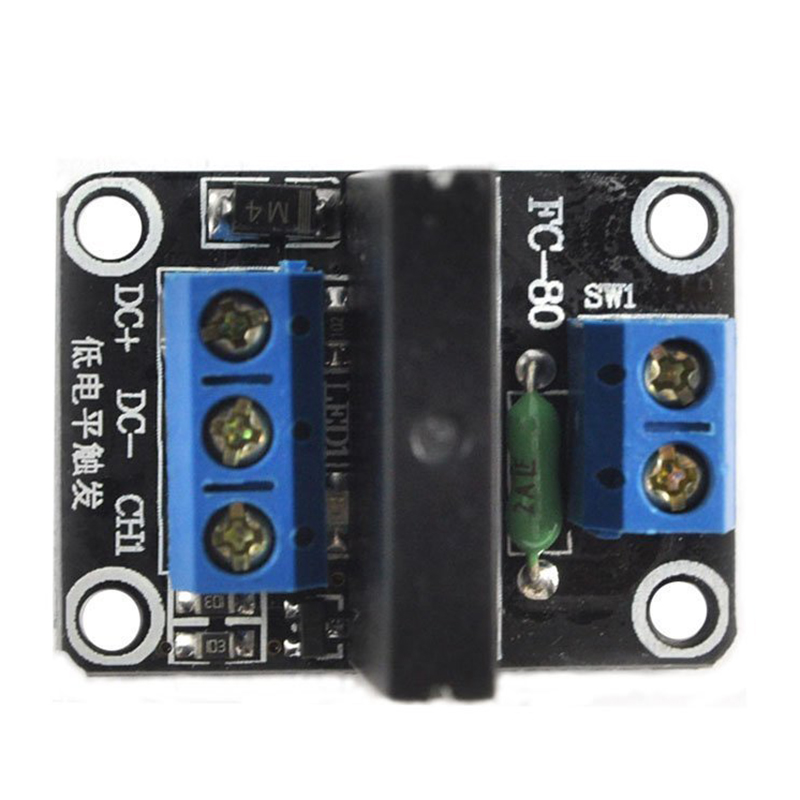 5v 1 Channel SSR Solid-state Relay High Level Trigger 2a 250v Precise ...