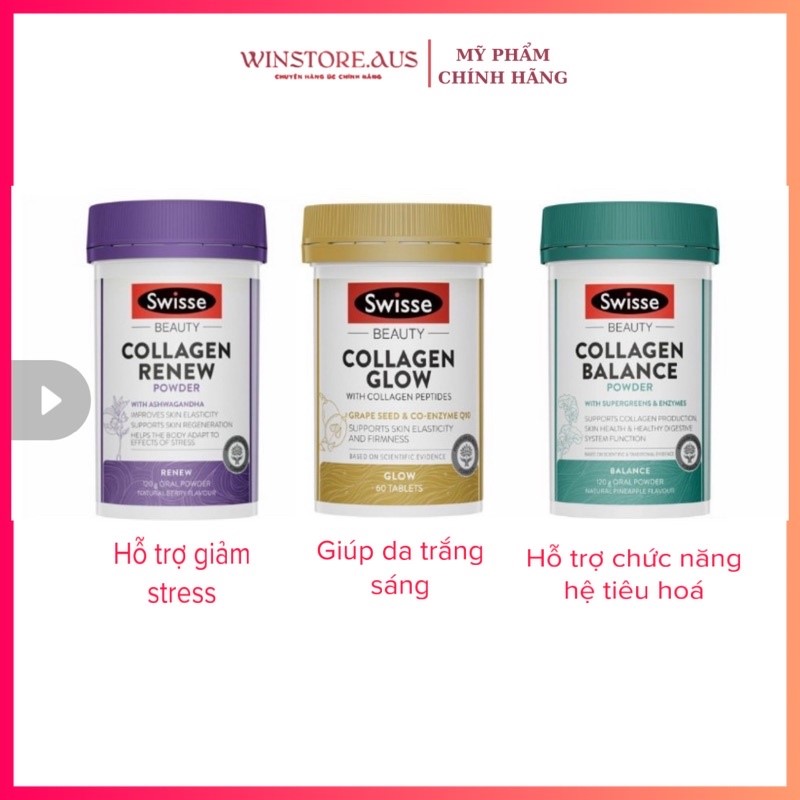 Viên uống Swisse Collagen Glow 120 viên - MixASale
