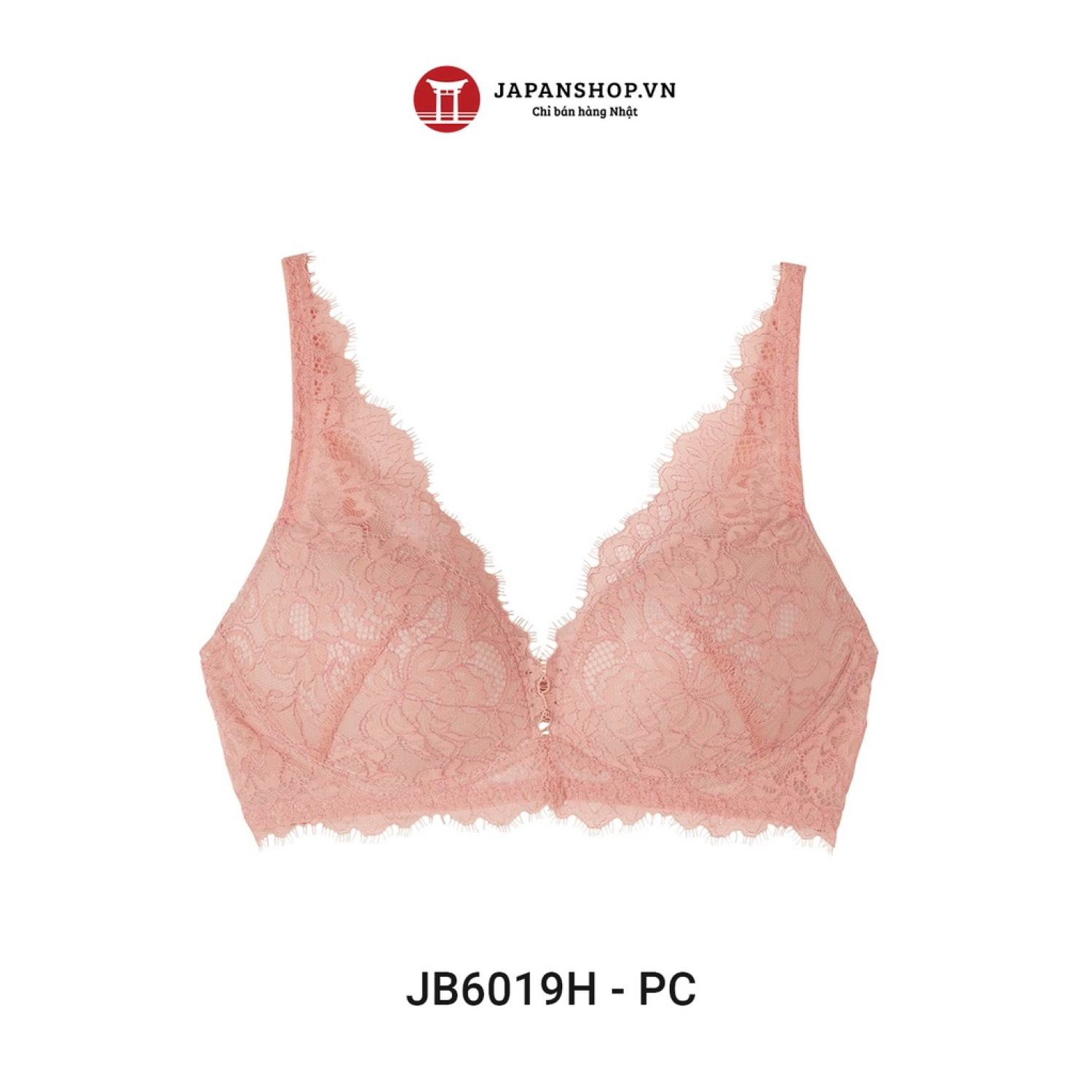 Áo lót ren không gọng Tuché Gunze Peach Bra 2.0 JB6019H kháng khuẩn, thấm hút mồ hôi Nhật Bản ...