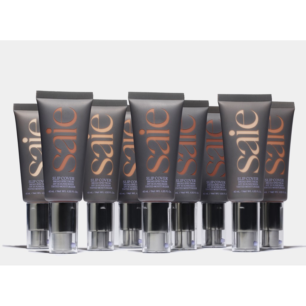 Saie - Kem nền dưỡng ẩm có chống nắng Saie Slip Tint Dewy Tinted ...