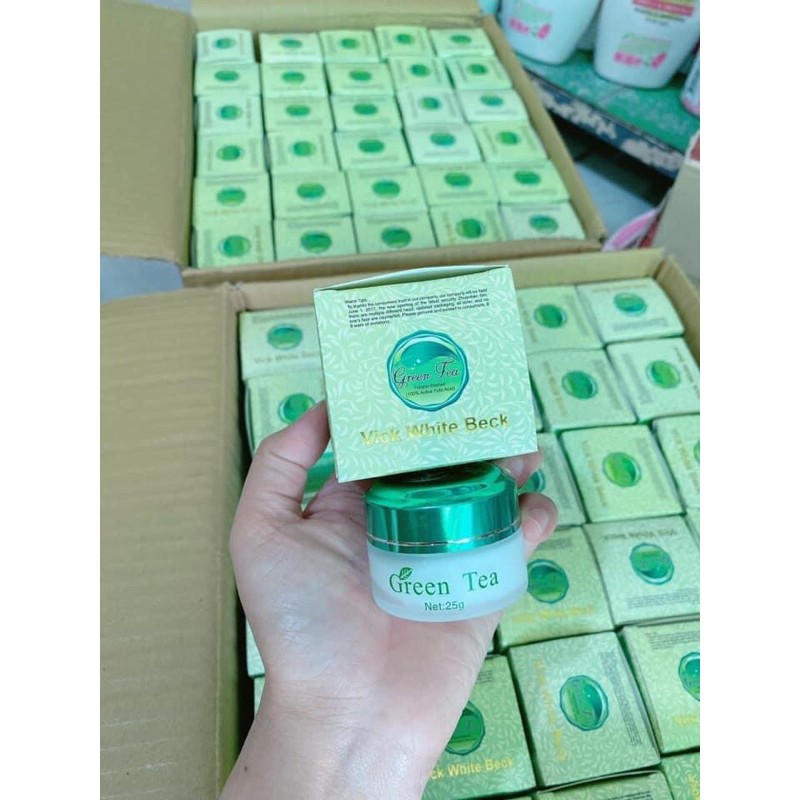 Kem Nám Trà Xanh Vick White Beck - MixASale
