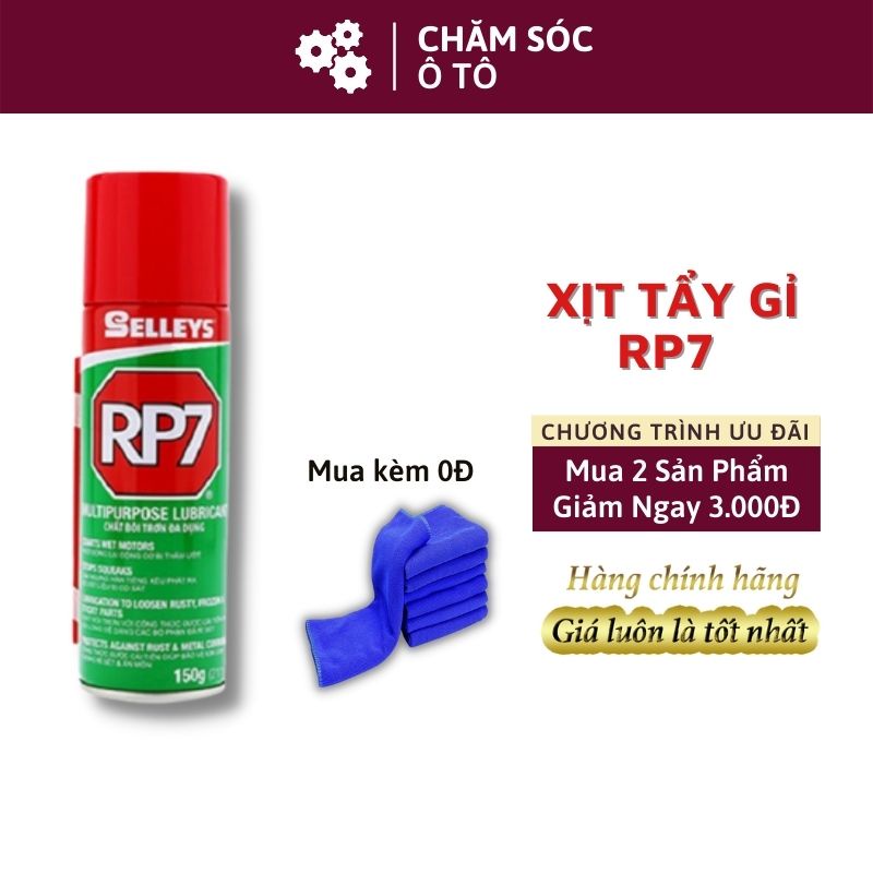 BÌNH XỊT,CHAI XỊT (LỌ) RP7 XỊT CHỐNG RỈ SÉT 150g - MixASale