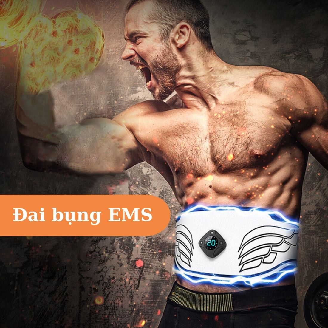 Đai Hỗ Trợ Giảm Mỡ Bụng X500 Cao cấp Đai đánh tan mỡ bụng - Máy giảm mỡ ...