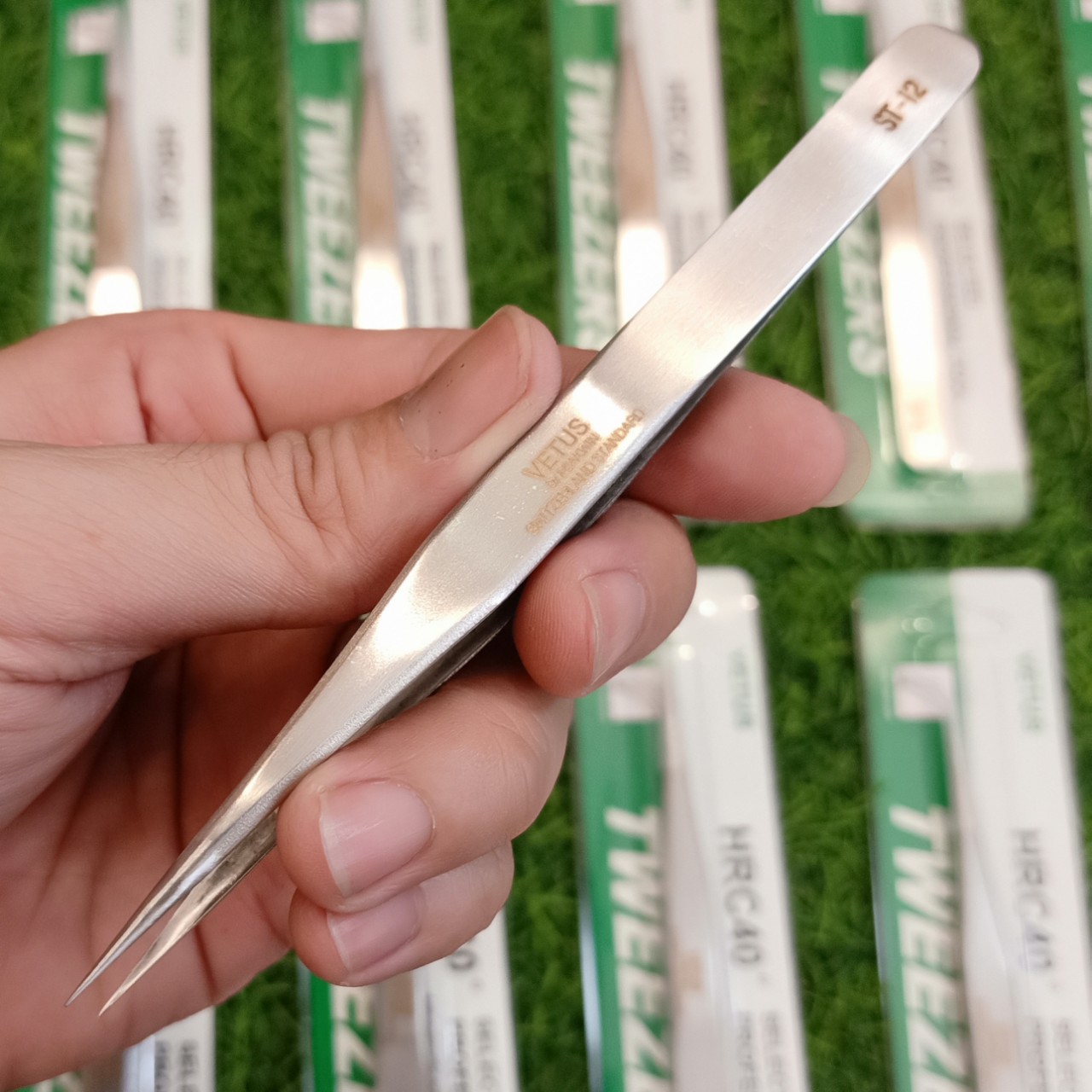 Nhíp Nhặt Lông Yến Vetus Siêu Nhọn Cao Cấp Chống Tĩnh Điện, Nhíp Gắp ...