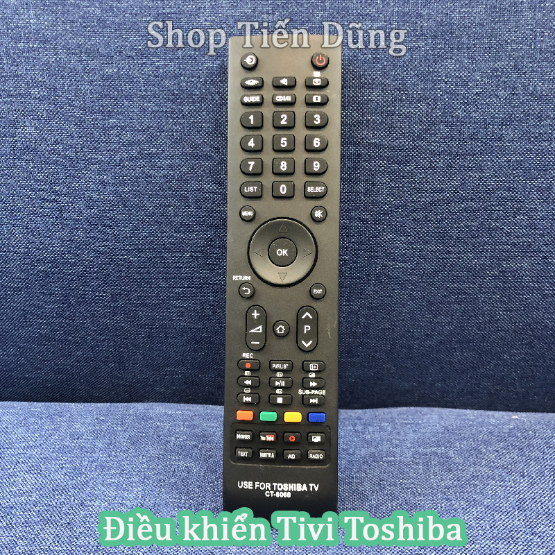 Điều Khiển Remote Tivi TOSHIBA LEDLCD CT-90 - MixASale