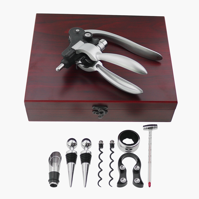 Red Wine Bottle Opener Set Alloyrabbit Opener Stopper Pourer Set in Box ...