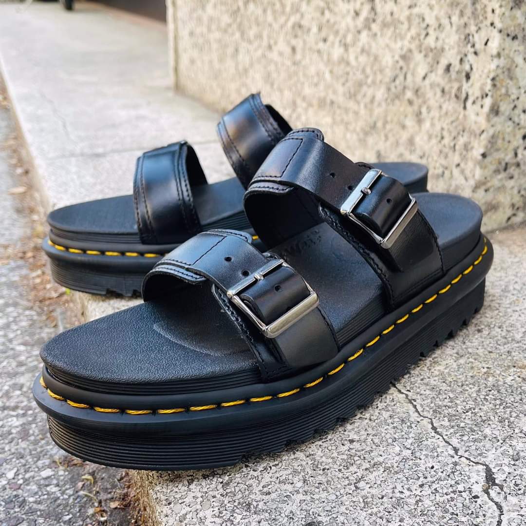 Dép Dr doctor athens quai ngang da bò cao cấp full hộp thái lan đế cao ...