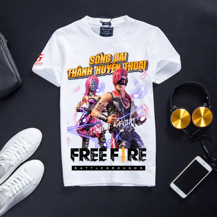 Áo Free Fire, Áo in 3D, Thẻ Vô Cực Mùa 19 - chất liệu cotton mịn ...