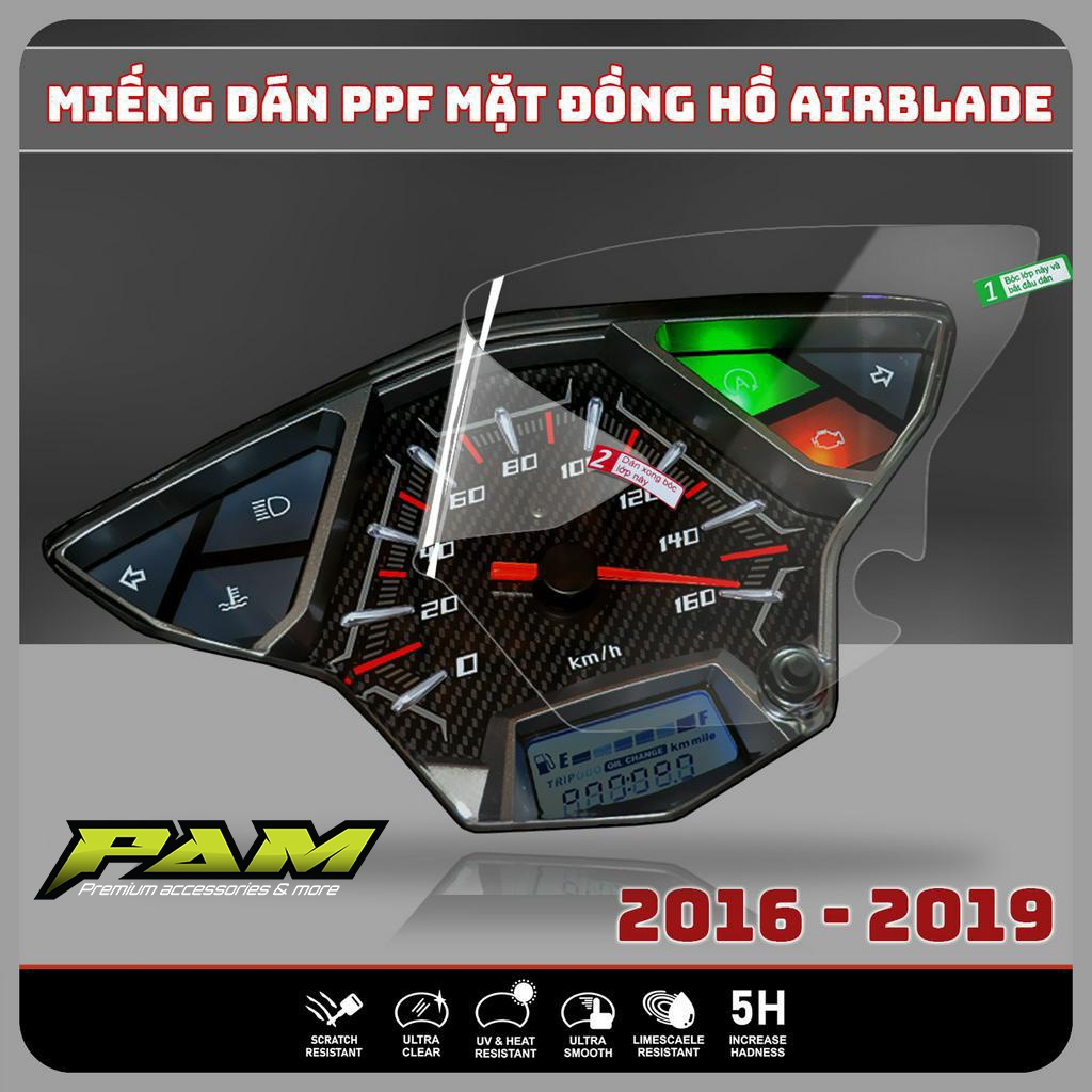 Miếng dán PPF cho mặt đồng hồ xe Air Blade 2016 - 2019 | Lazada.vn
