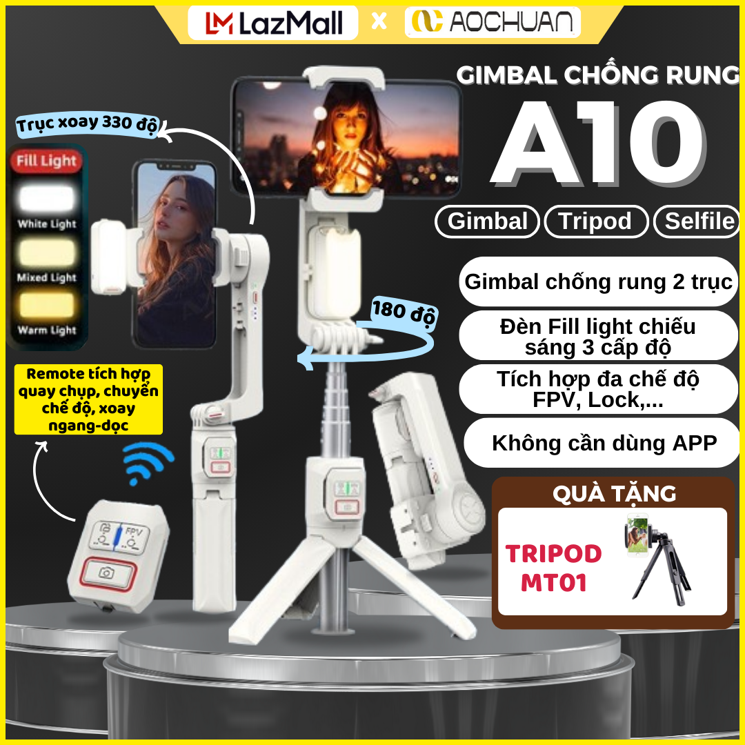 [Free ship] Gimbal Smart X PRO Tay Cầm Chống Rung Điện Tử Có Bluetooth ...