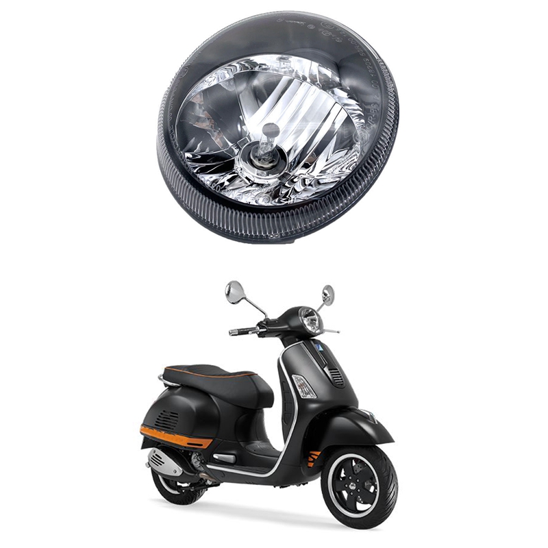Motorcycle Headlight Front Lamp Head Headlight for Vespa GT GTS 125 200 ...