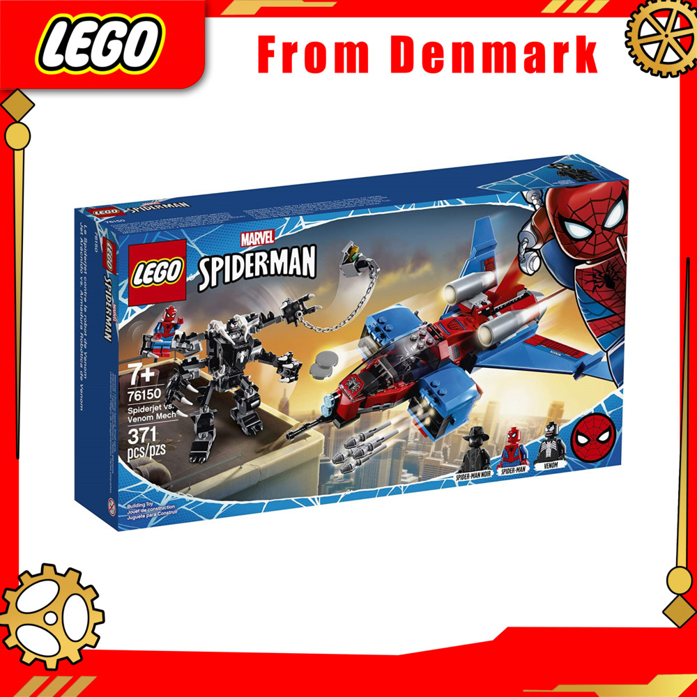 CZL250 Original 【Genuine license】 LEGO Marve-l Spide-r-Man Spider Jets ...