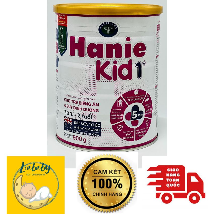 Sữa Bột Hanie Kid Dành Cho Trẻ Việt Nam, Hỗ Trợ Tăng Cân, Tăng Chiều ...