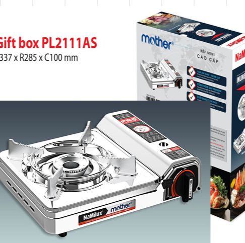 [Mẫu mới 2022]Bếp gas Mini Namilux PL2111AS / Bếp Du Lịch Namilux Chống ...