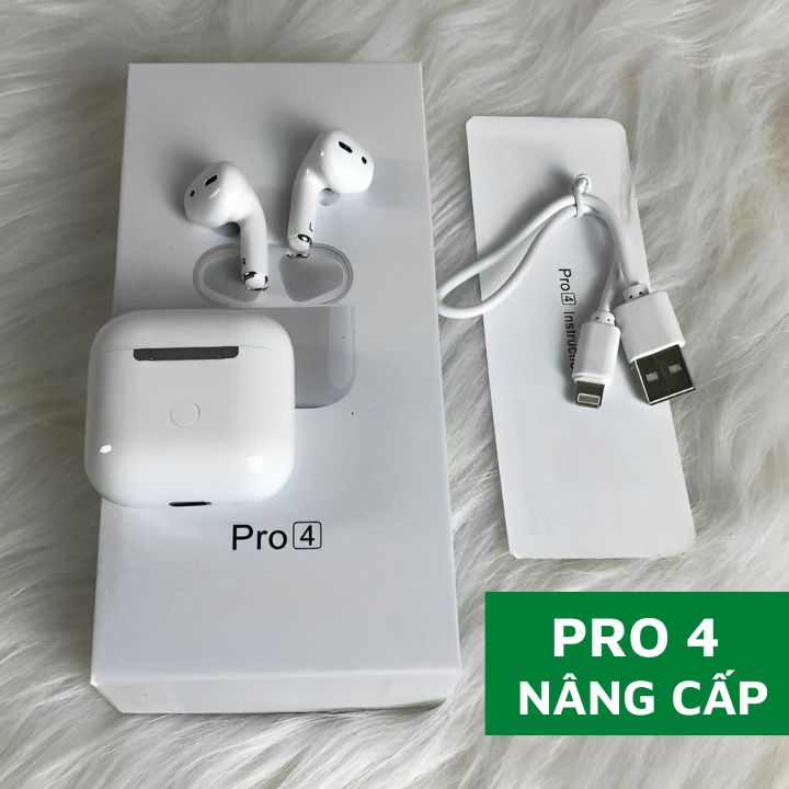 Tai nghe bluetooth Pro 4 bản nâng cấp 2022 - tai nghe không dây hỗ trợ ...