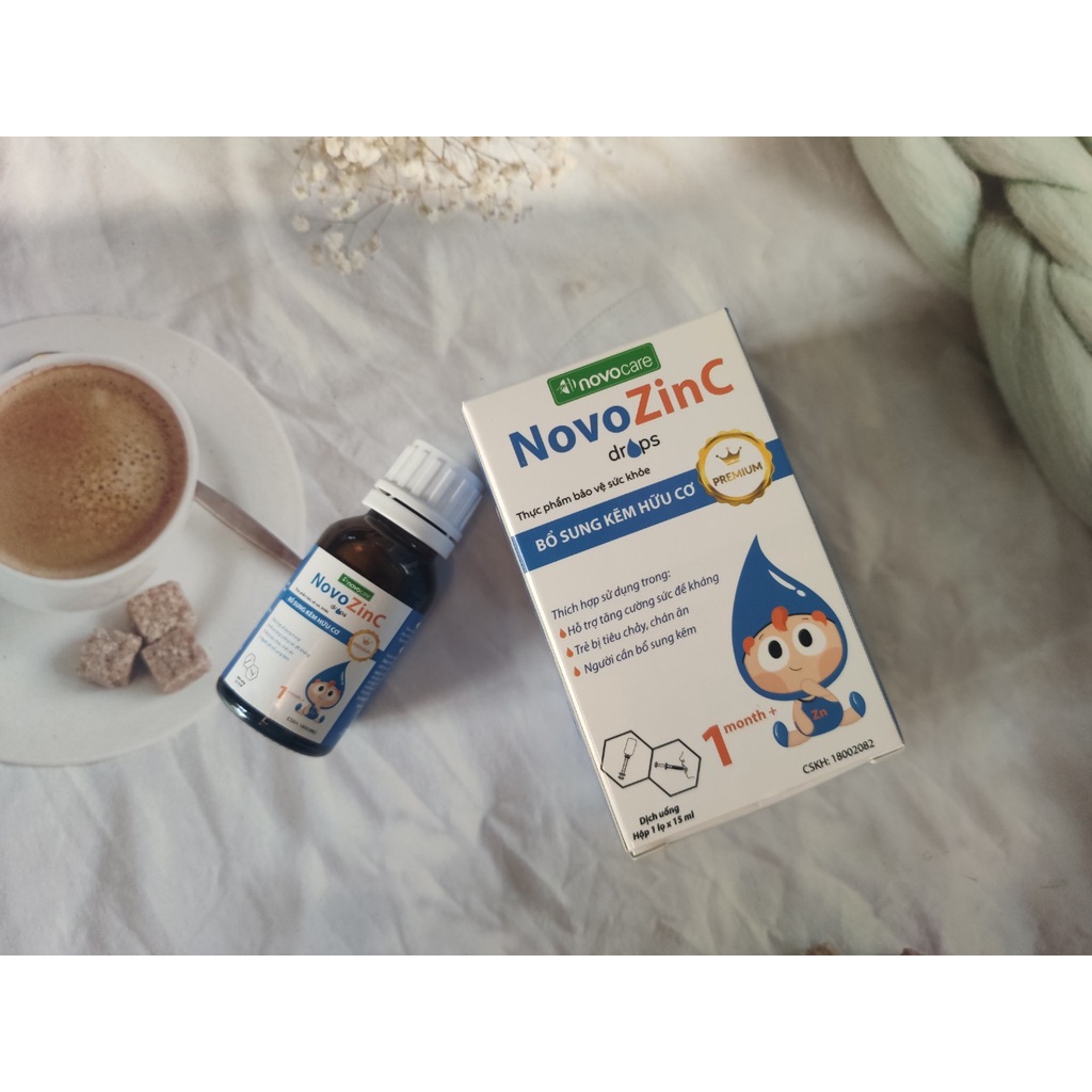 Kẽm Hữu Cơ Nhỏ Giọt Novozinc Drops Giúp Trẻ Ăn Ngon Tiêu Hoá Tốt Tăng ...