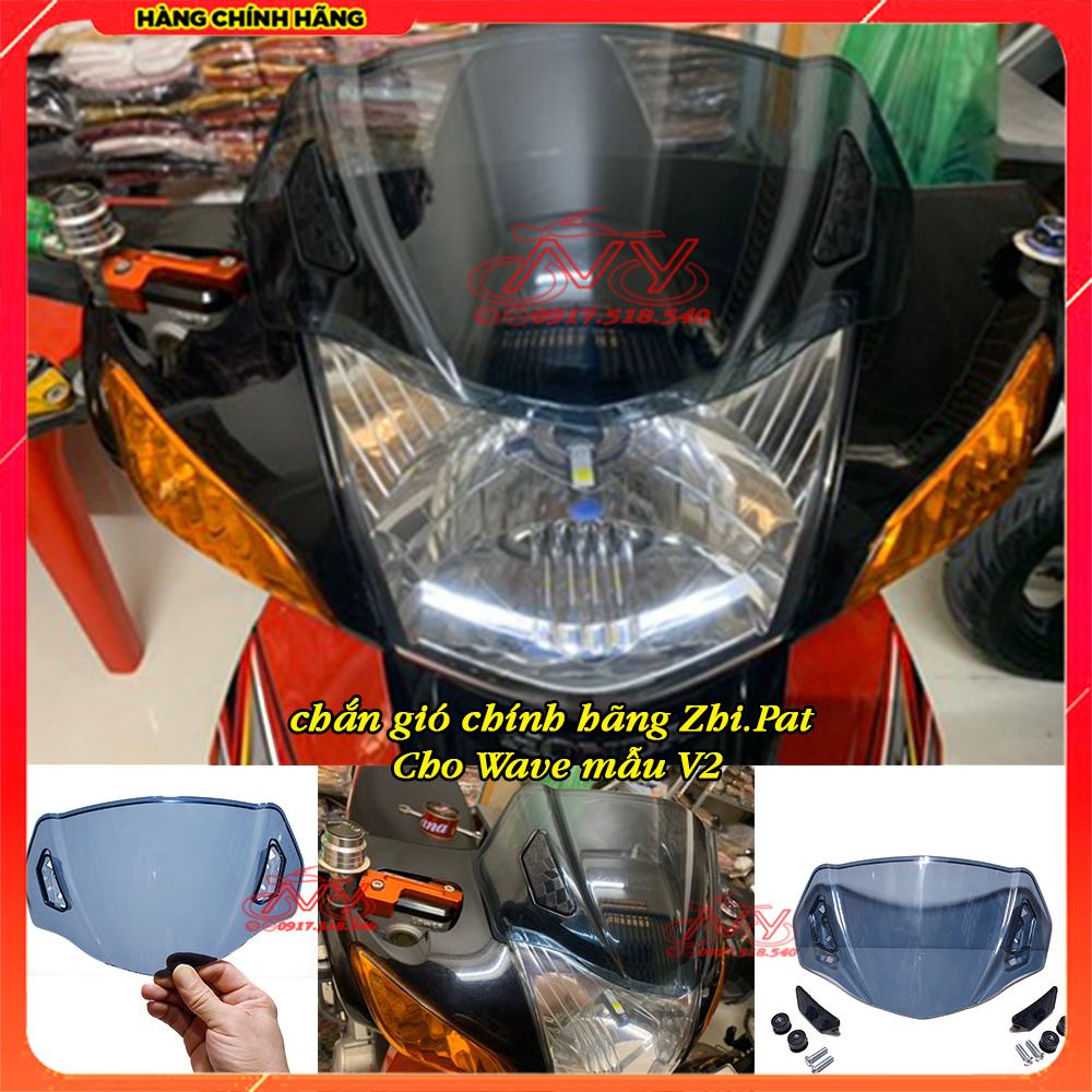 Kính chắn gió Zhipat cho Wave A , Wave RS , Wave S , Wave 50cc ( Hàng ...