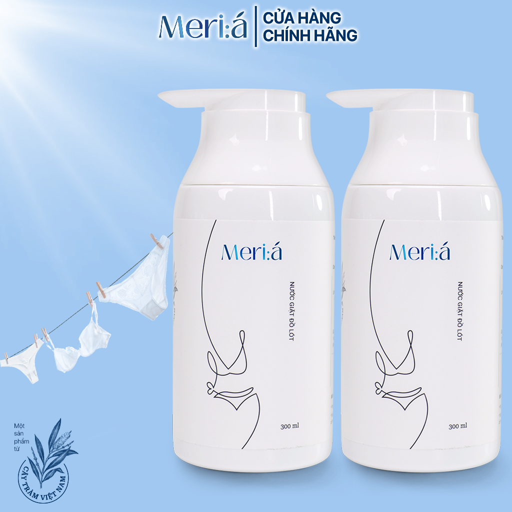 Nước Giặt Đồ Lót Meriá - Chiết xuất Tràm Trà Không hóa chất Kháng khuẩn ...