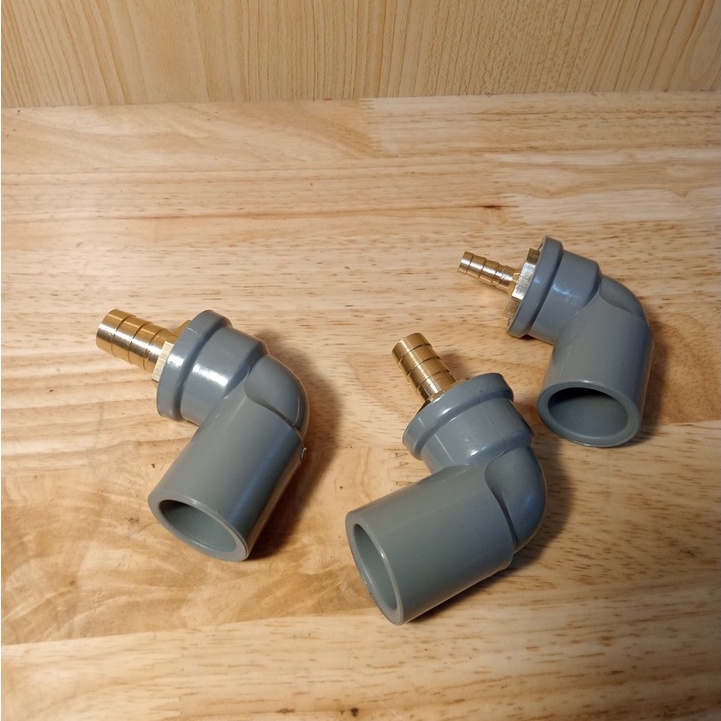 Đầu chuyển đổi cút, co 21 PVC ra đuôi chuột nối ống mềm | Lazada.vn