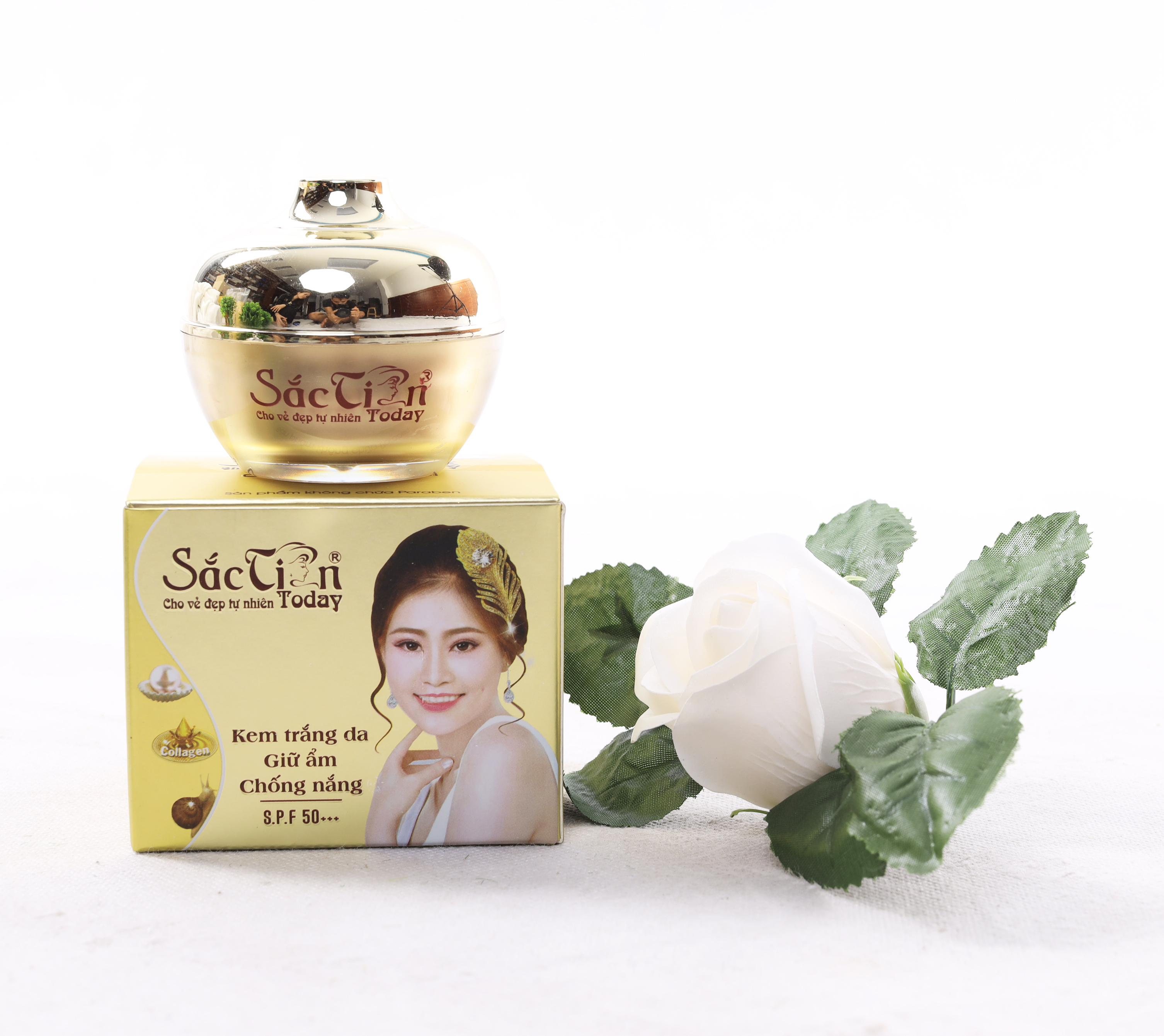 Kem SH Today dưỡng trắng da chống nắng 15g - MixASale