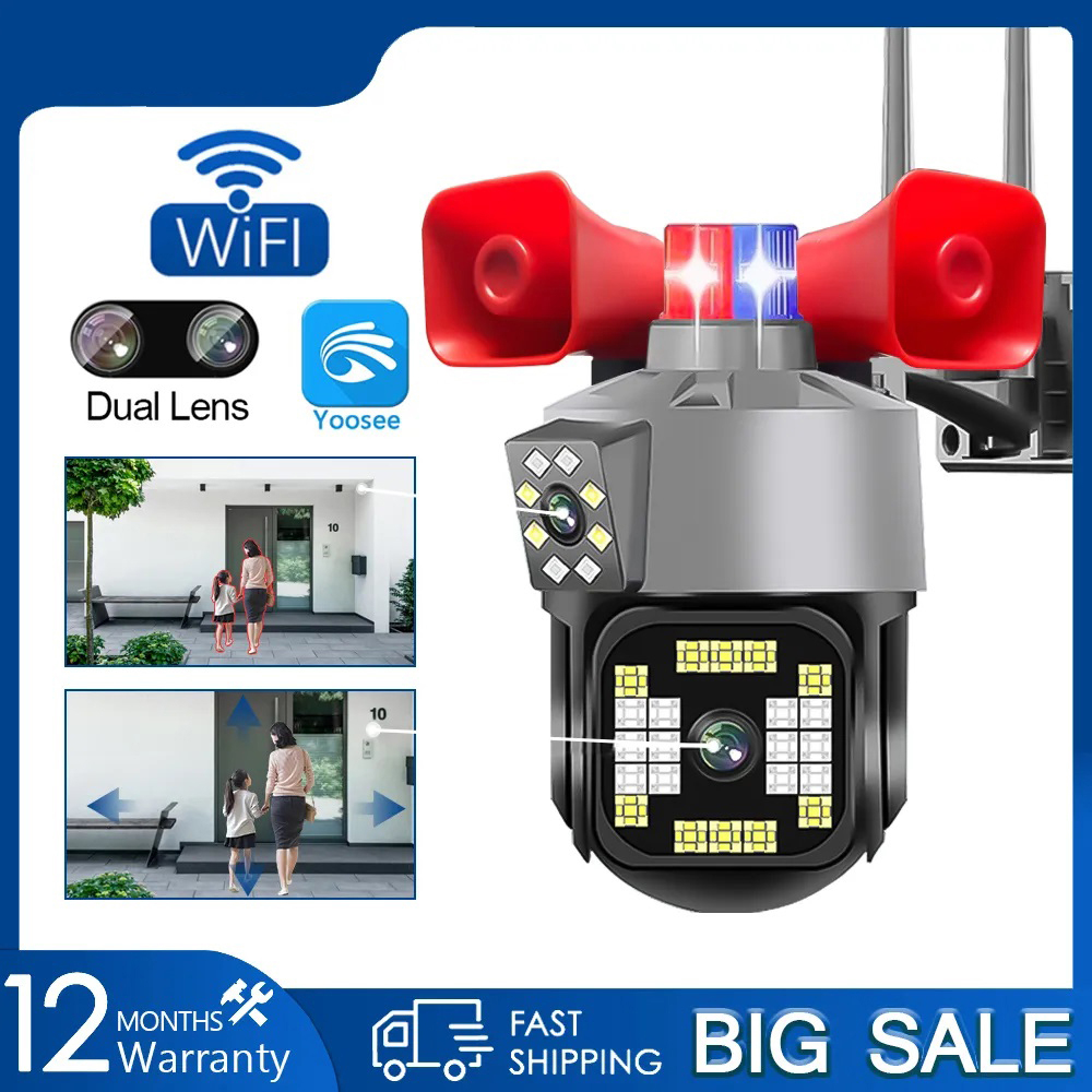 Camera IP Có Còi Hú To - Camera Wifi Ngoài Trời Camera Yoosee Chống ...