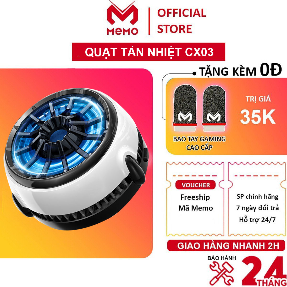 Quạt Tản Nhiệt MEMO DL16CX01CX03CX04DLA6DLA7X12X13X36 - Tản Nhiệt Chơi Game Cho Điện Thoại ...