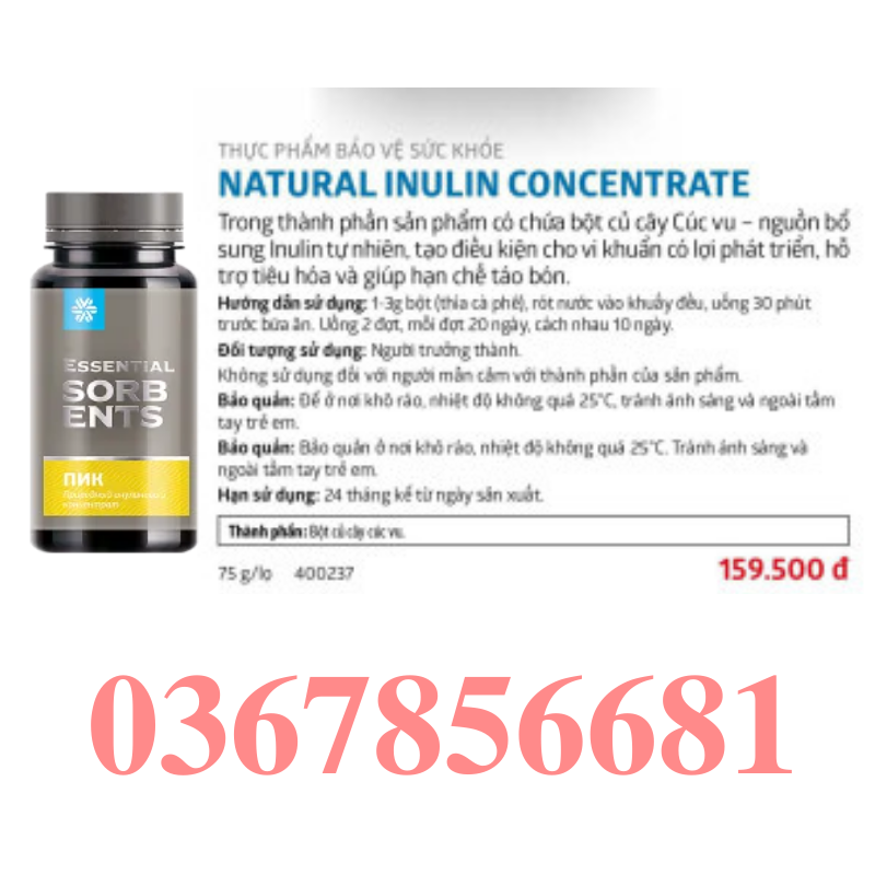 [ Hỗ trợ tiểu đường] inulin siberi - thực phẩm bảo vệ sức khỏe Natural ...