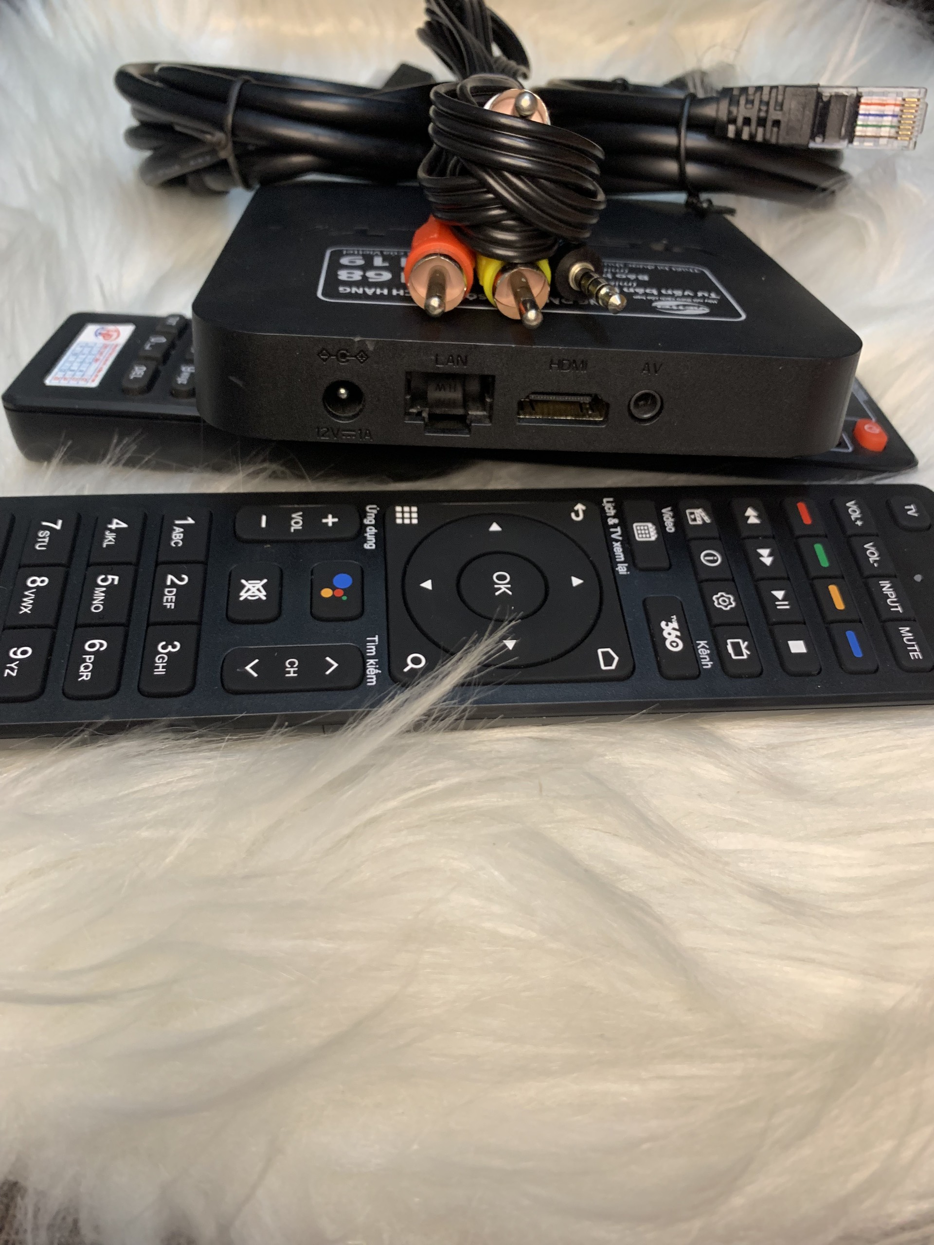 Đầu thu tivi Viettel TV360 Android box ĐÃ QUA SỬ DUNG xem YOUTUBE và ...