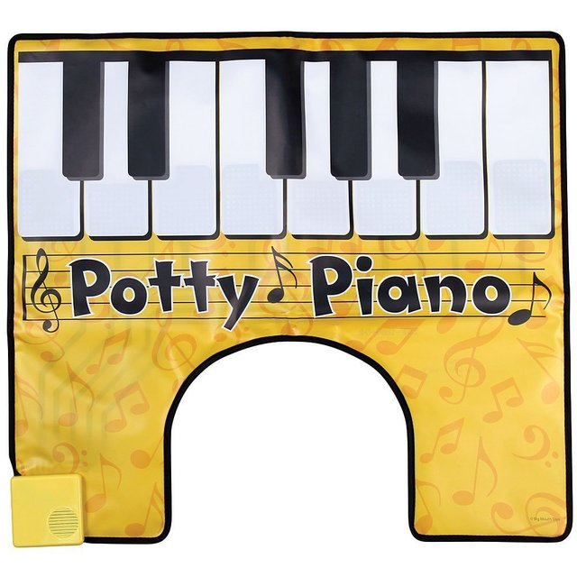 Hot Big Size Potty Piano Sounding Rug Bathroom Fun Toe Tapping Musical ...