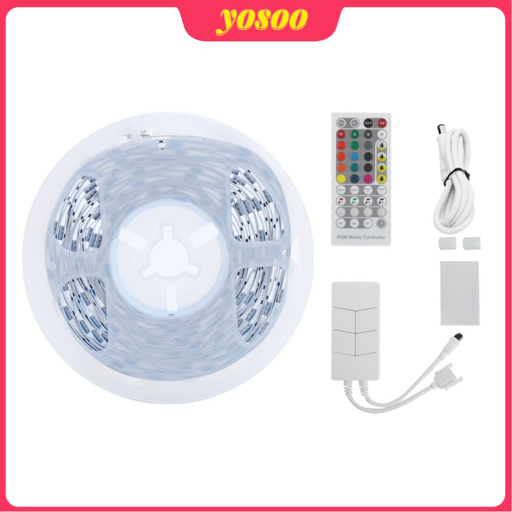 5m 5050 Light Strip Remote APP RGBW Music Lights Voice Control for KTV ...