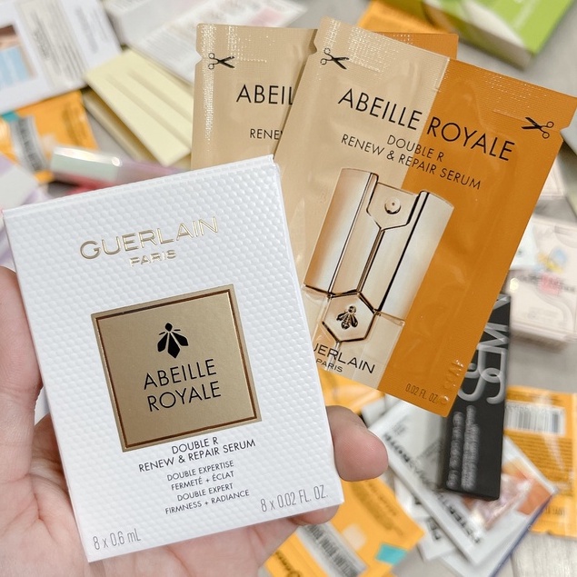 Sample guerlain abeille royale ( Serum Sữa Ong chúa + Dầu Dưỡng Watery ...
