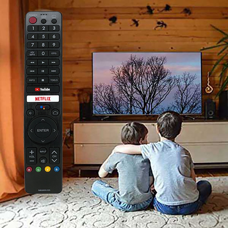 BT-GB326 TV Remote Control for Sharp GB326WJSA Smart TV Bluetooth Voice ...