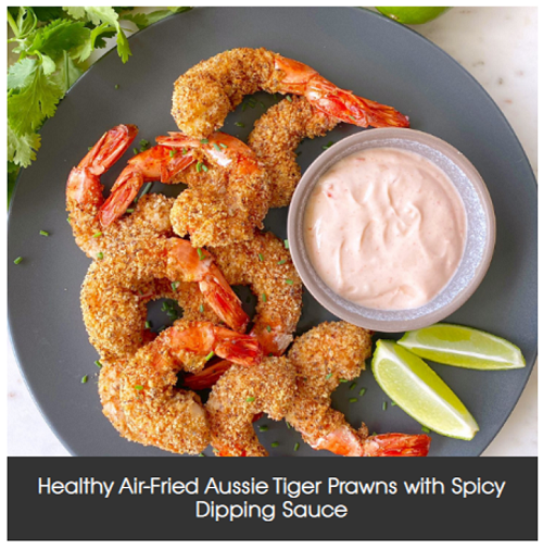 Tôm sú Úc hộp 3kg / Australia Raw Whole Tiger Prawns - MixASale