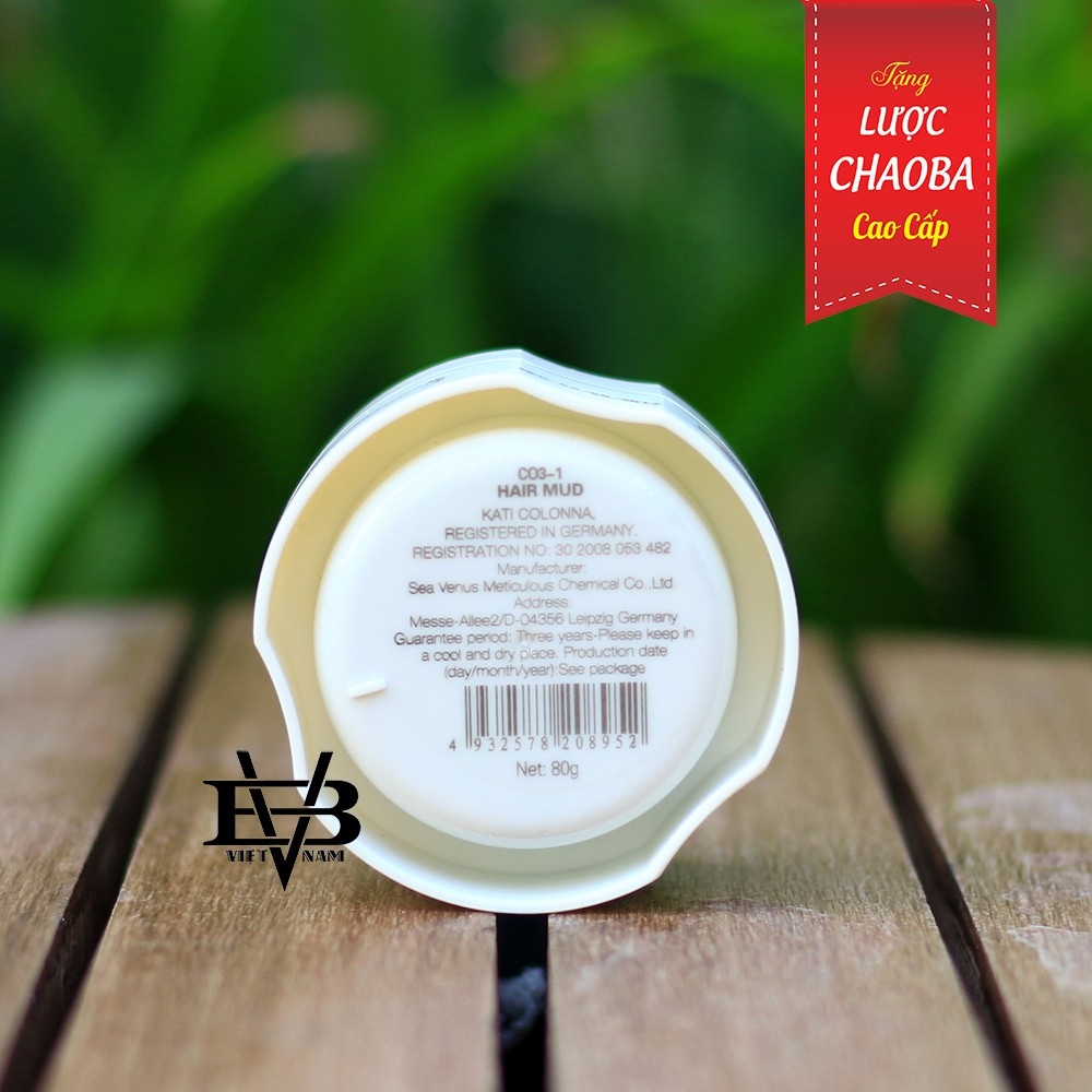 SÁP COLONNA CHÍNH HÃNG Sáp vuốt tóc nam giữ nếp Colonna Hair Mud 80g ...