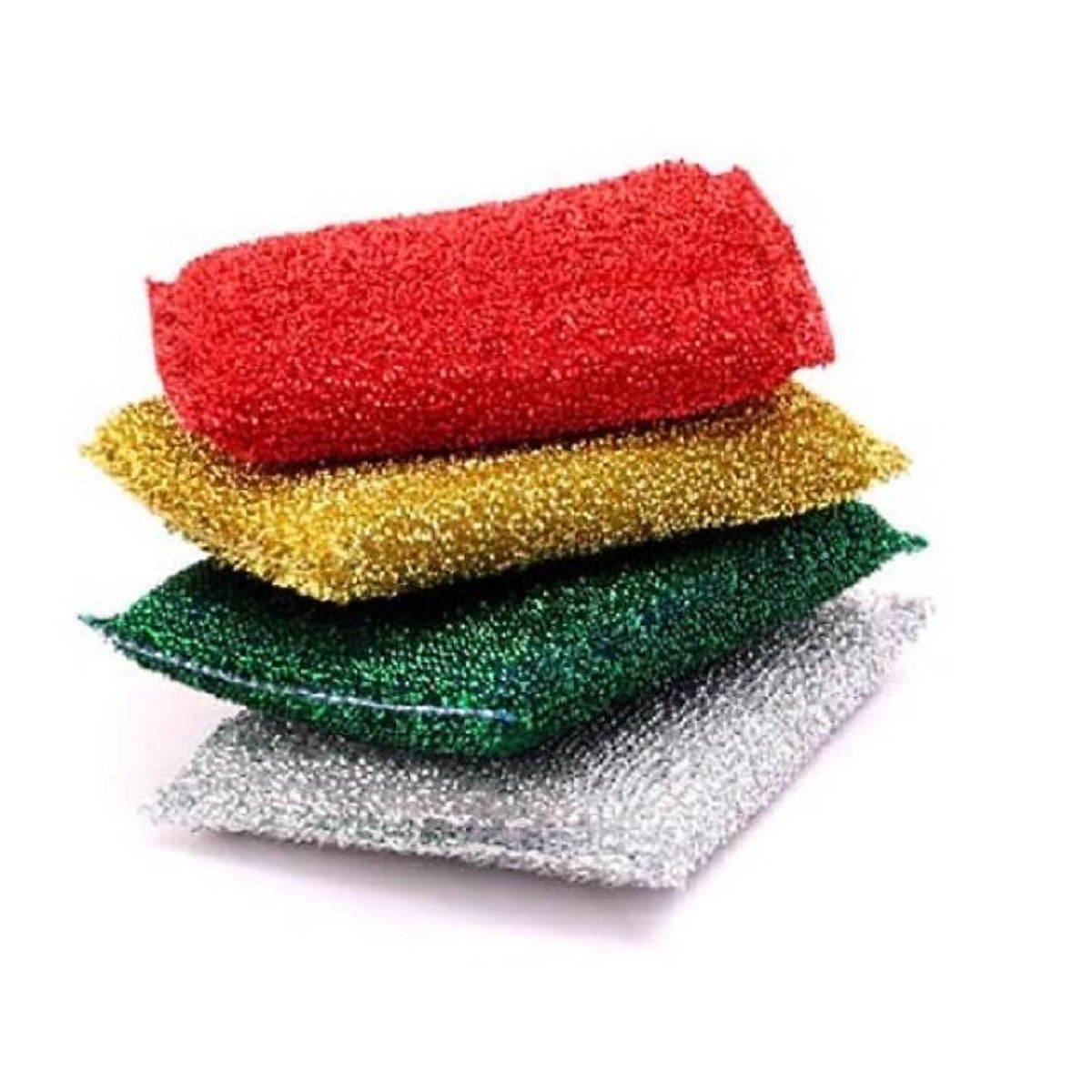 Combo 12 Miếng Rửa Chén Bát Tạo Bọt Đa Năng Siêu Sạch Miếng Rửa Bát Hai Mặt Mút Giáp Mixasale
