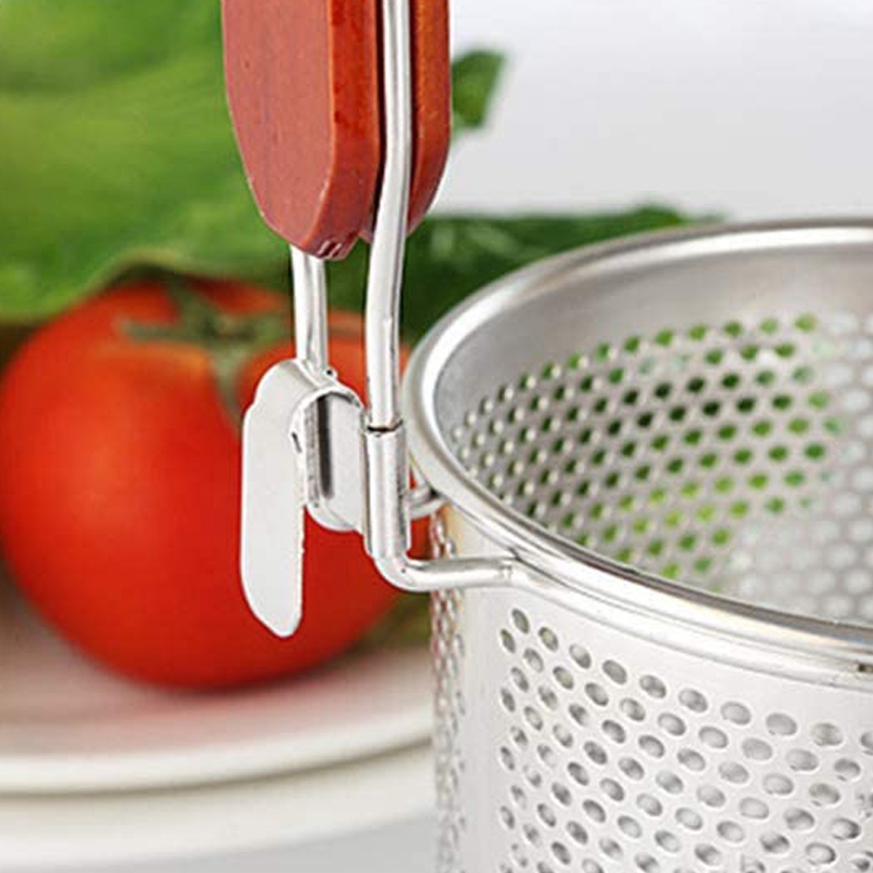 Micro-Perforated Basket Mesh Dumpling Noodle Strainer,Mesh Skimmer ...