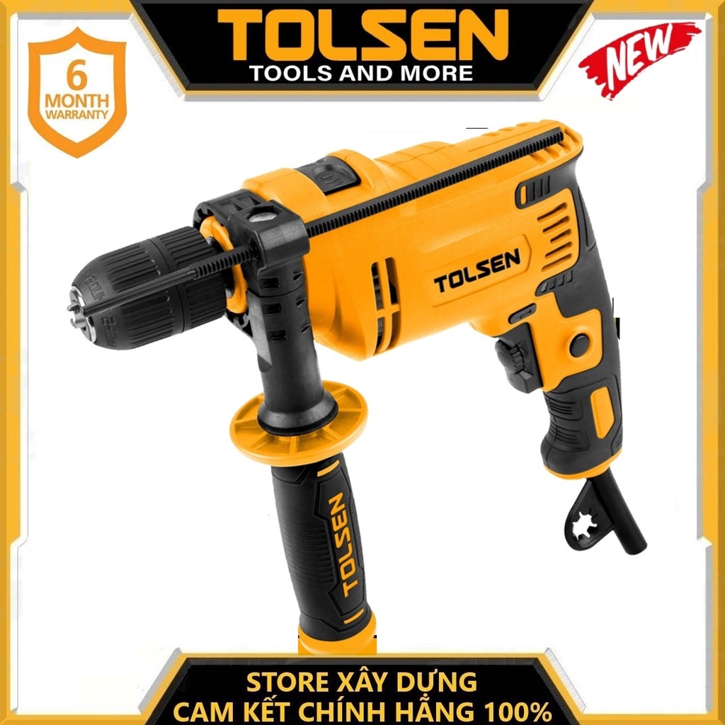 MÁY KHOAN TÁC ĐỘNG 230V, 750W TOLSEN 79505A - HÀNG CHÍNH HÃNG | Lazada.vn