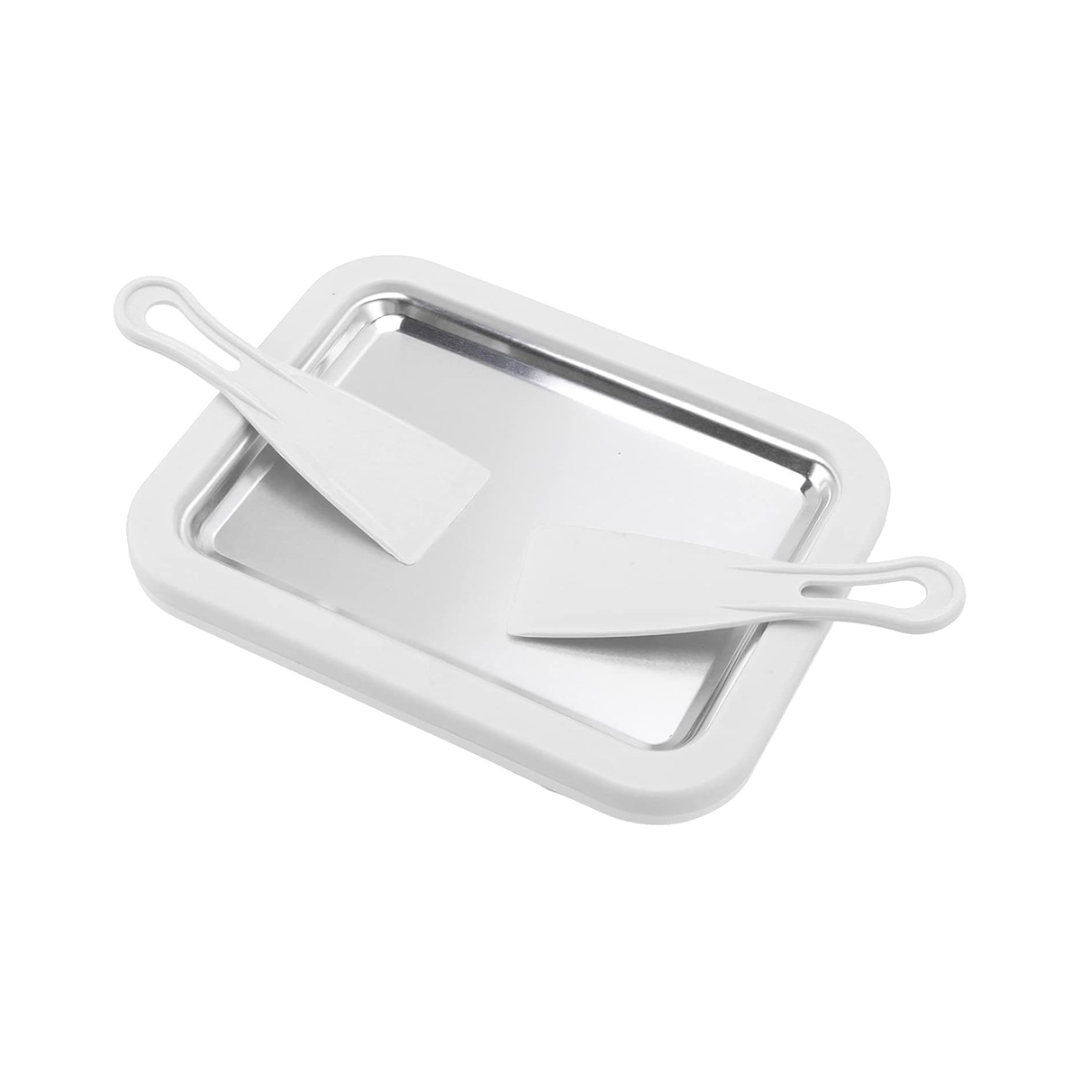 Stainless Steel Household Ice Cream Maker Plate Fried Yogurt Machine ...