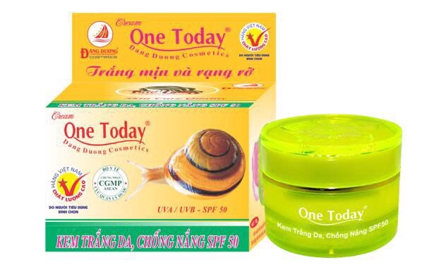 Kem SH Today dưỡng trắng da chống nắng 15g - MixASale