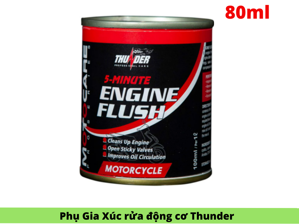 [HCM]Phu Gia Xúc Rửa Động Thunder Engine Flush 100ml - MixASale