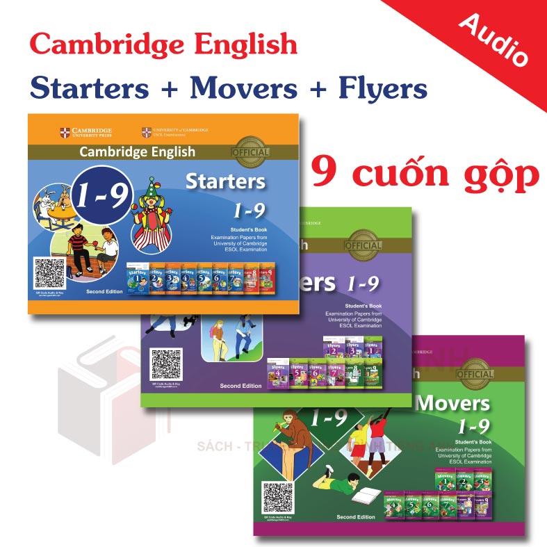 Cambridge English - Starters Movers Flyers - MixASale
