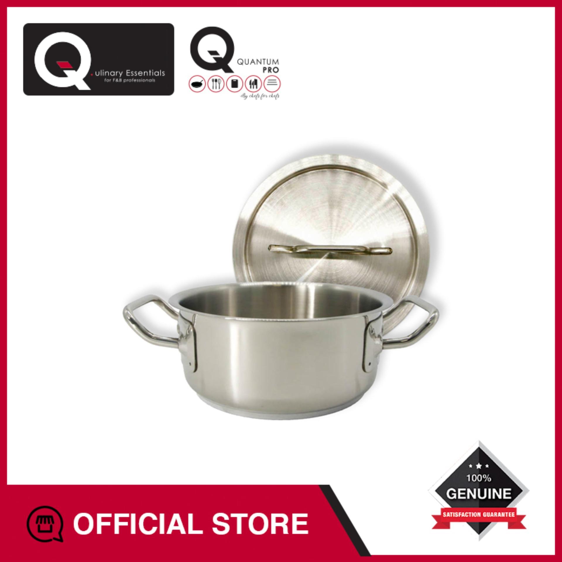 Nồi Casserole Inox Quantum-Pro 4L Đường Kính 20cm Kèm Nắp | Lazada.vn