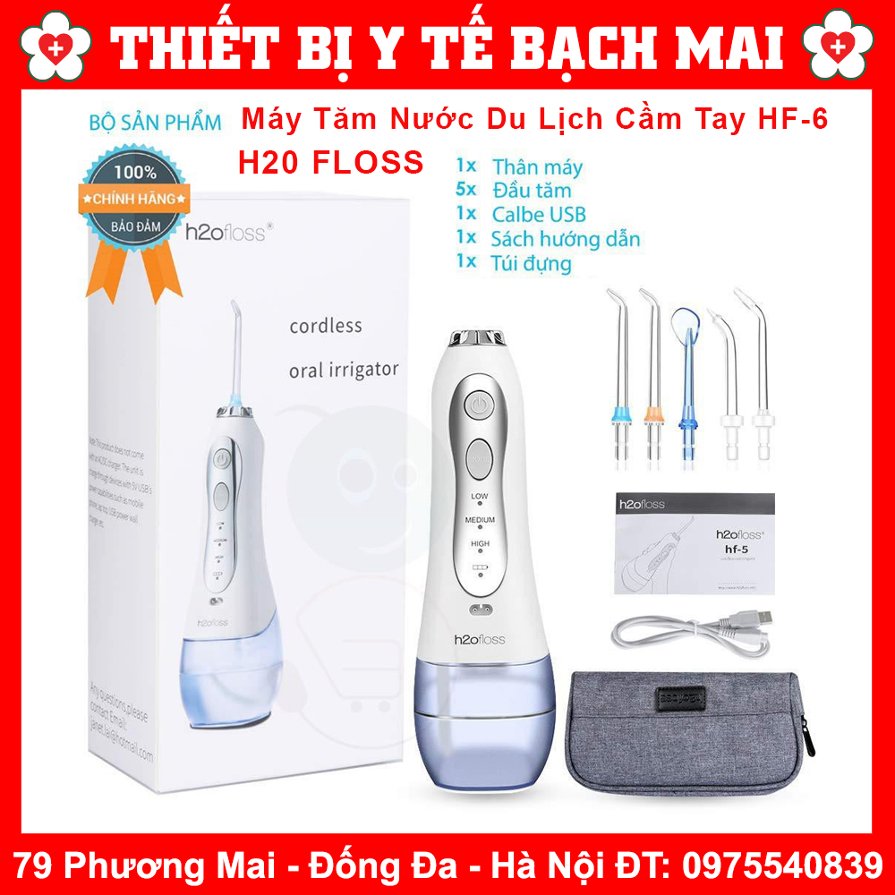 Máy Tăm Nước H20 Floss HF-6 Phiên Bản 2020 | Lazada.vn