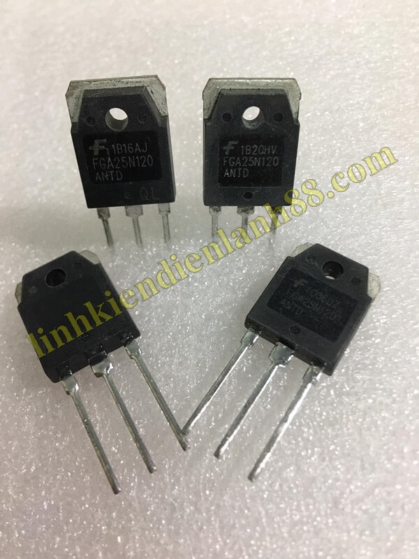 IGBT Sò Bếp từ FGA25N120ANTD FGA25N120 25N120 25A 1200v tháo máy chân ...
